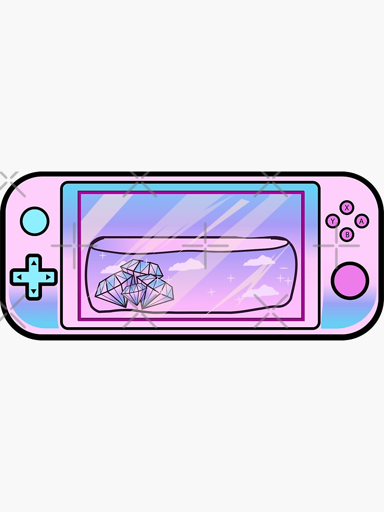 "Aesthetic switch l anime pastel pink" Sticker for Sale by Bossin ...