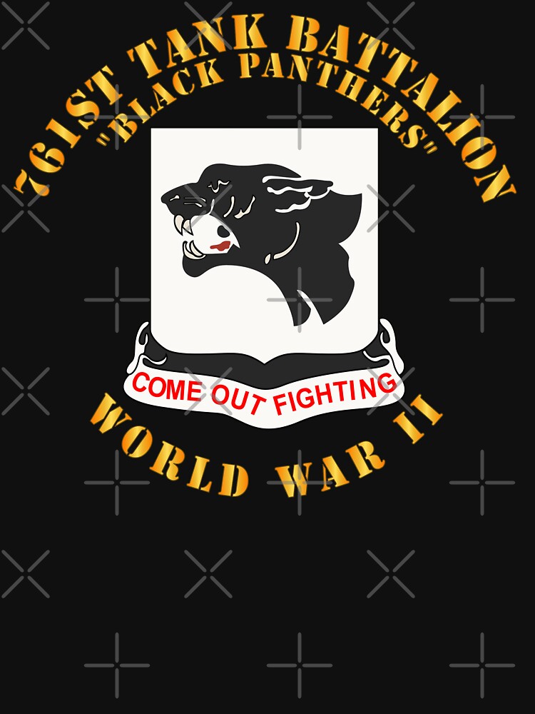"Army - 761st Tank Battalion - Black Panthers - WWII" T-shirt for Sale ...
