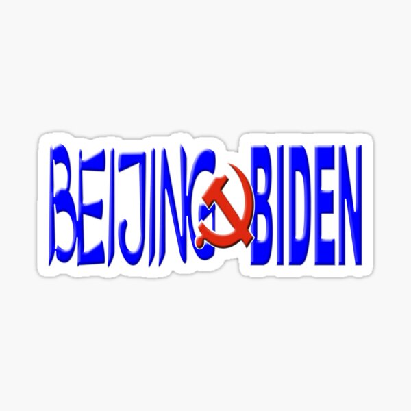 Beijing Biden Stickers | Redbubble