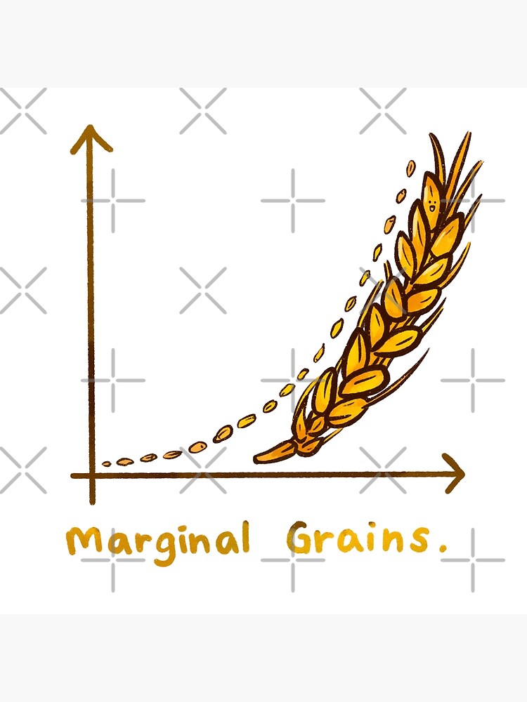 "Marginal Grains with Marginal Gains" Poster by ShelliesWorld | Redbubble
