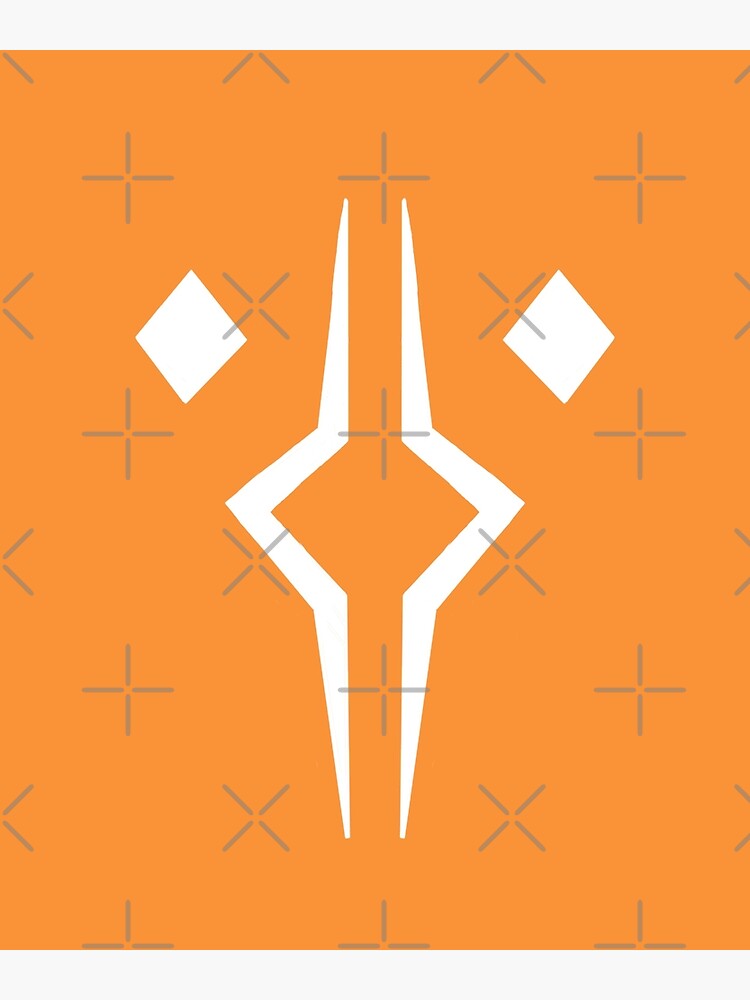 Ashoka Tano Symbol Poster For Sale By Senpeisage Redbubble