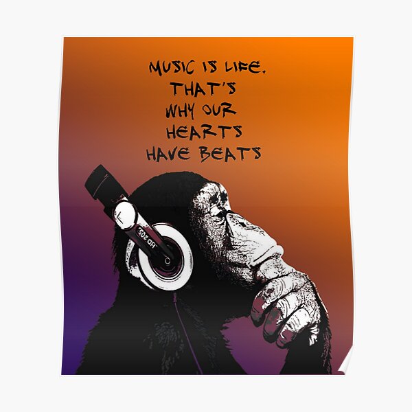 "Music is life. That’s why our hearts have beats - Banksy Art and Music ...