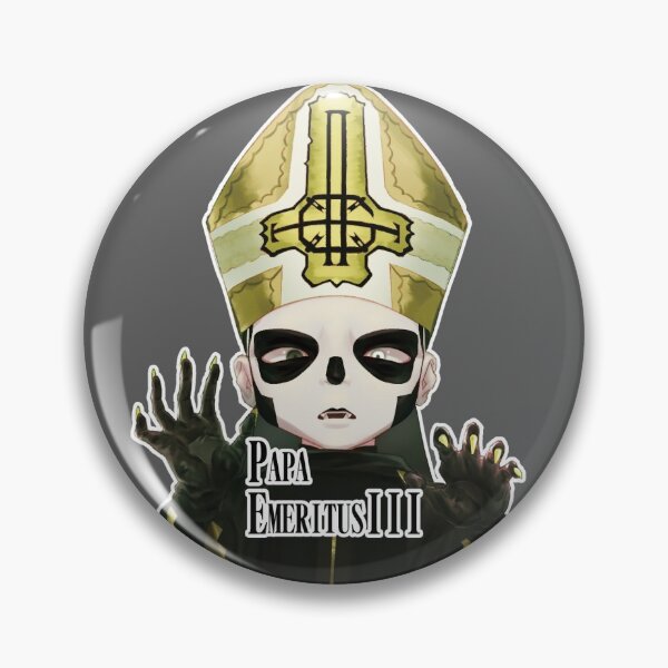 Papa Emeritus Iii Pins and Buttons | Redbubble