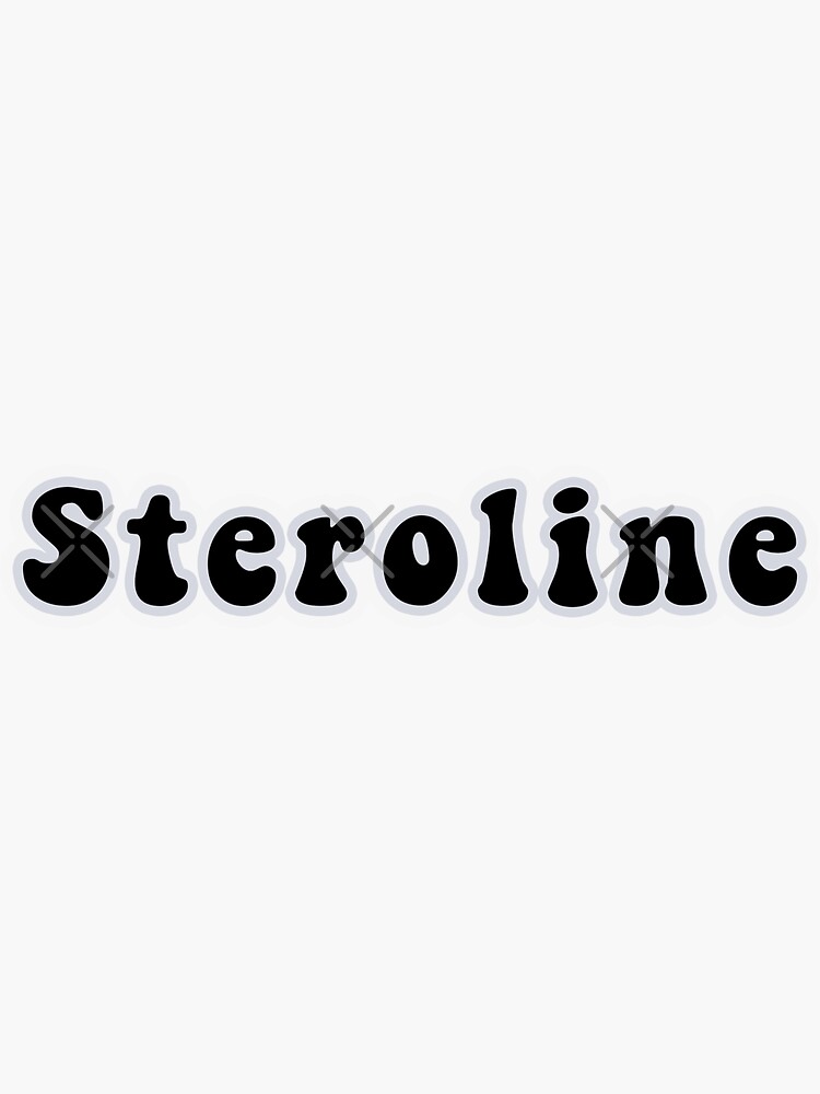 "Steroline" Sticker by ishanvi | Redbubble