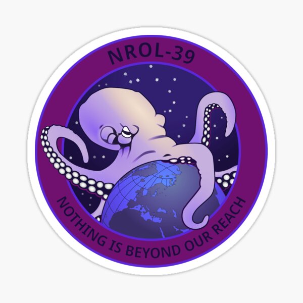 "NROL-39" Sticker for Sale by TwitchEaglehart | Redbubble