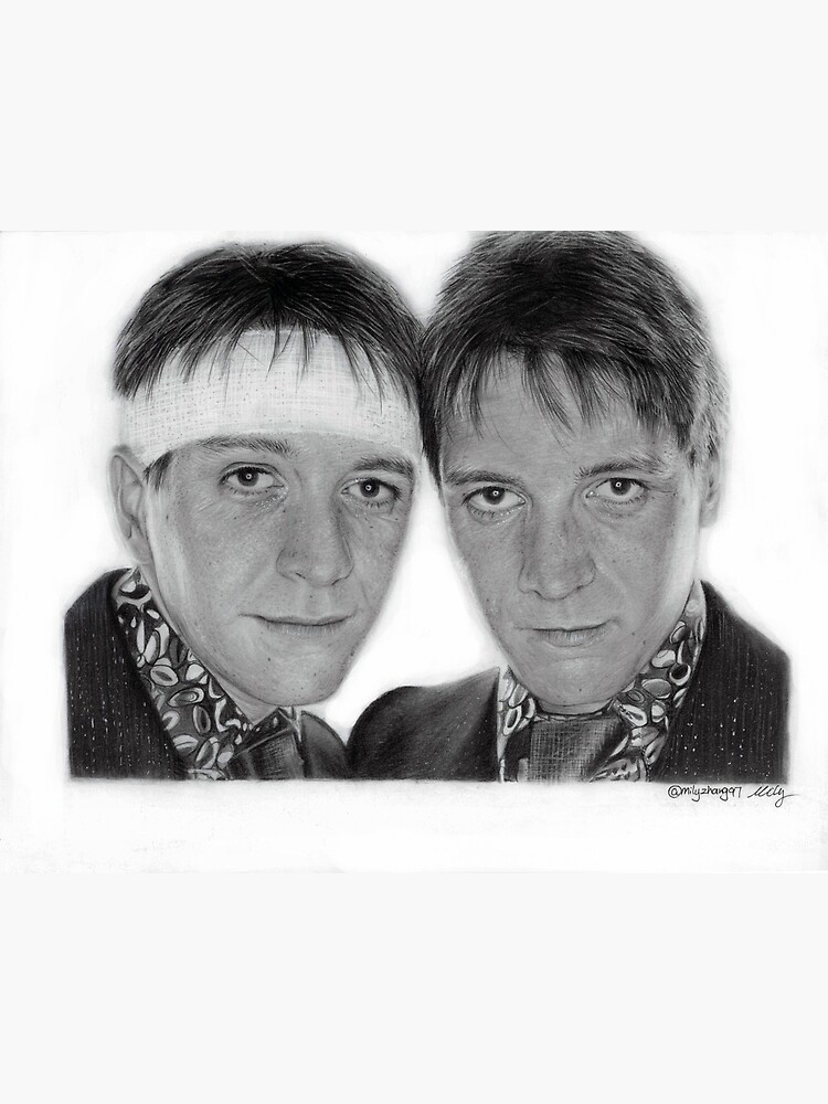 "Fred and George Weasley pencil drawing" Art Print for Sale by ...