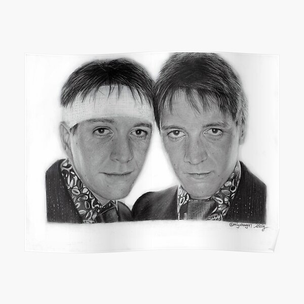 "Fred and George Weasley pencil drawing" Poster for Sale by milyzhang97 ...