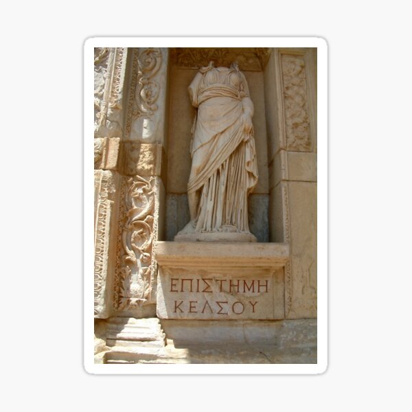 "Episteme: Personification of Knowledge" Sticker for Sale by taiche ...