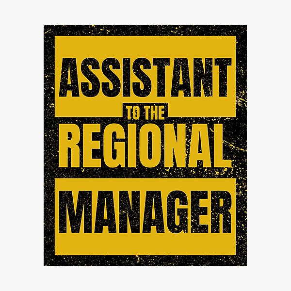 Assistant To The Manager Photographic Prints | Redbubble