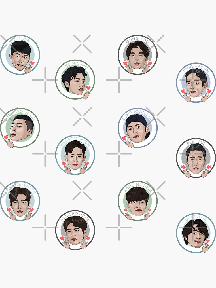 "OPPA Finger Heart" Sticker for Sale by MisisPepper | Redbubble