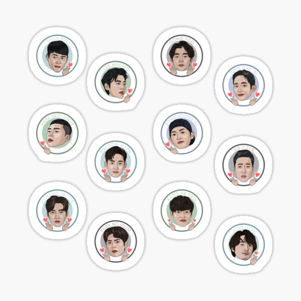 "OPPA Finger Heart" Sticker for Sale by MisisPepper | Redbubble