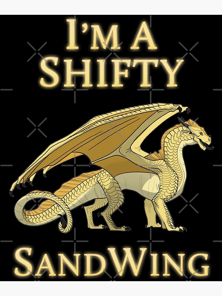 "sandwing nightwing wings of fire dragon beautiful art" Metal Print for ...