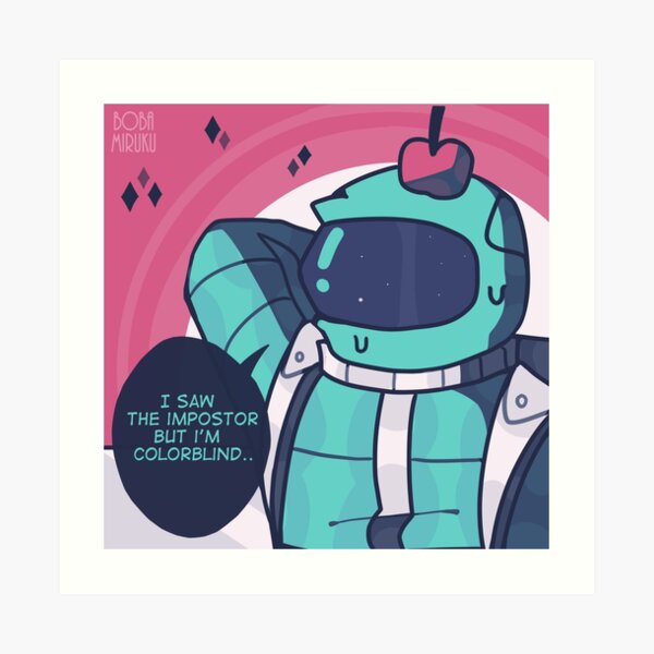 "Among US Fan Art" Art Print for Sale by TravisVega | Redbubble