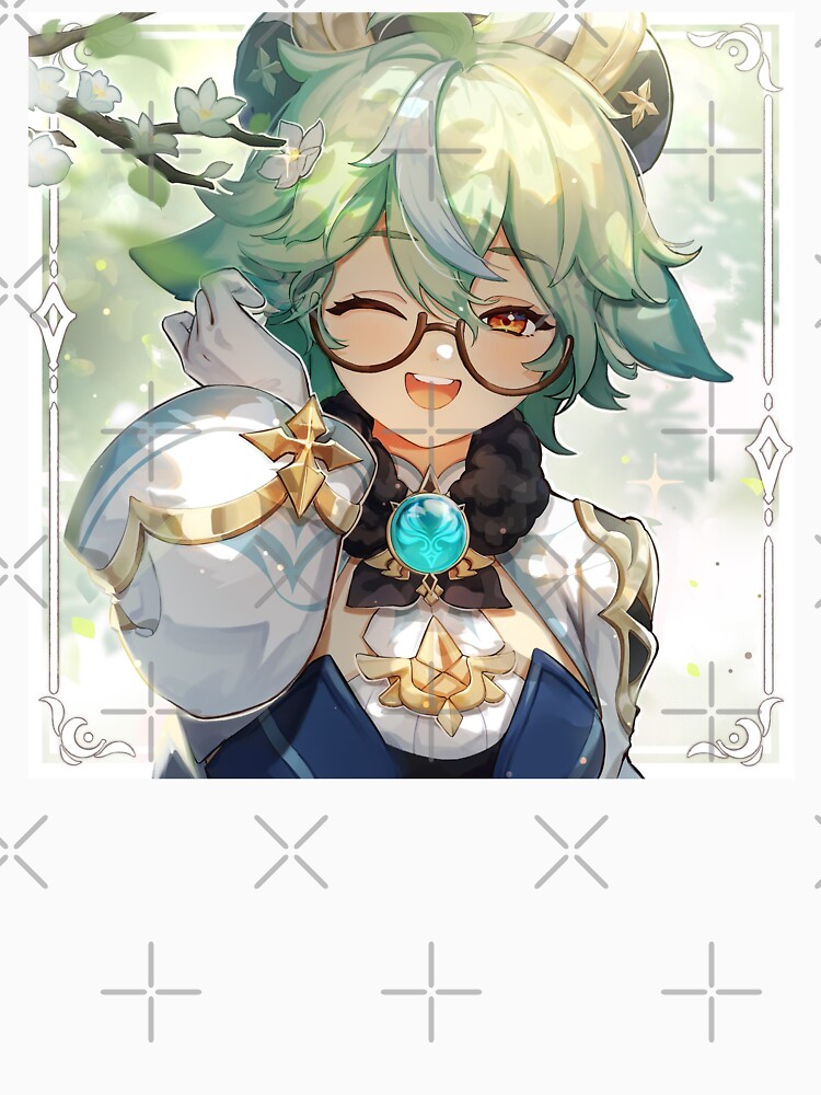 "Sucrose Genshin Impact - Birthday Banner" T-shirt by HandyBrandy ...