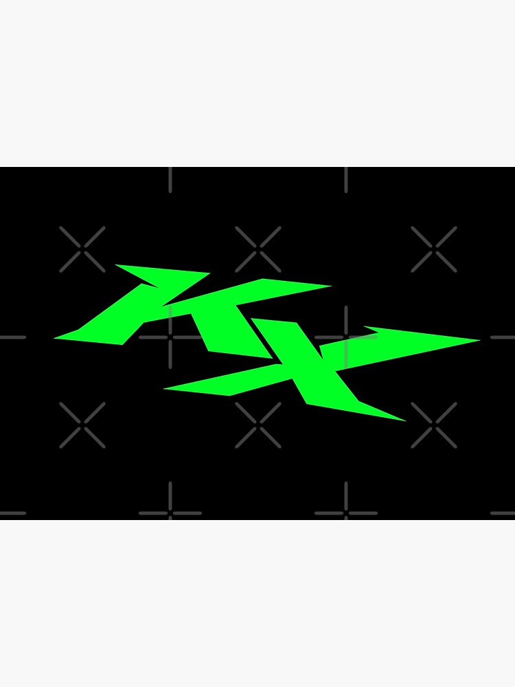 Masque « KAWASAKI GREEN KX LOGO », par YZKDesign | Redbubble