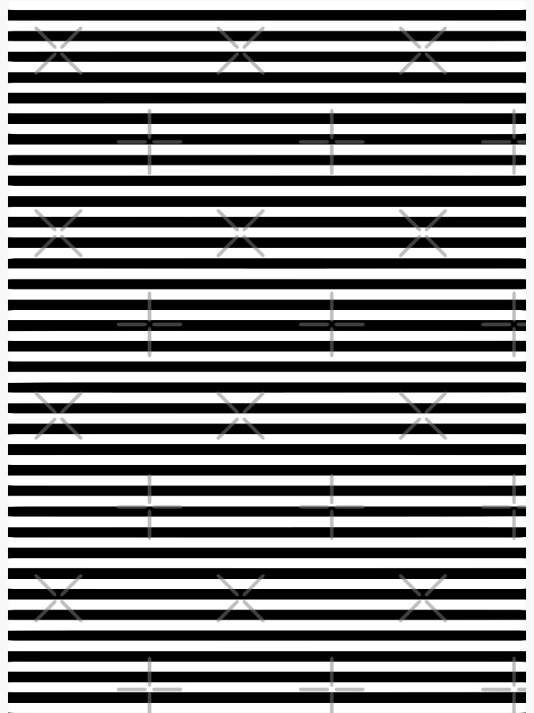 "White horizontal lines" Poster for Sale by ThinkRandom | Redbubble