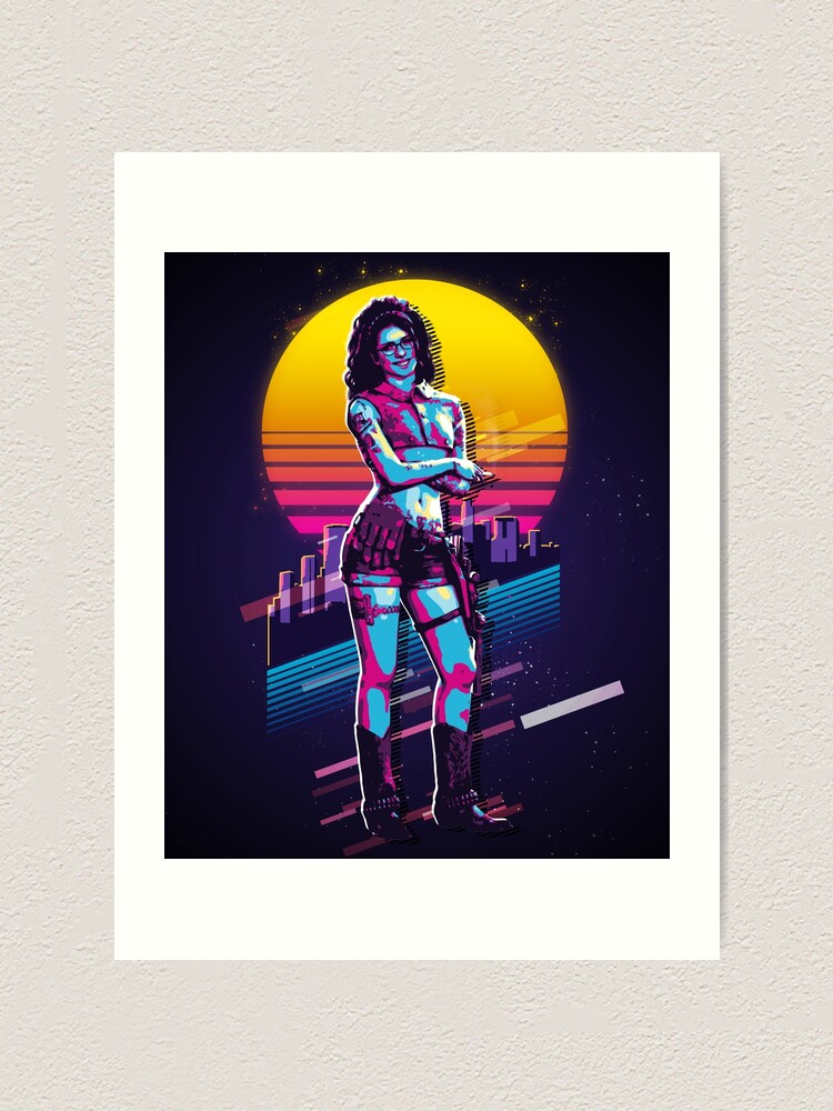 "Devil May Cry - Nico (80s Retro)" Art Print by MyRetroArt | Redbubble