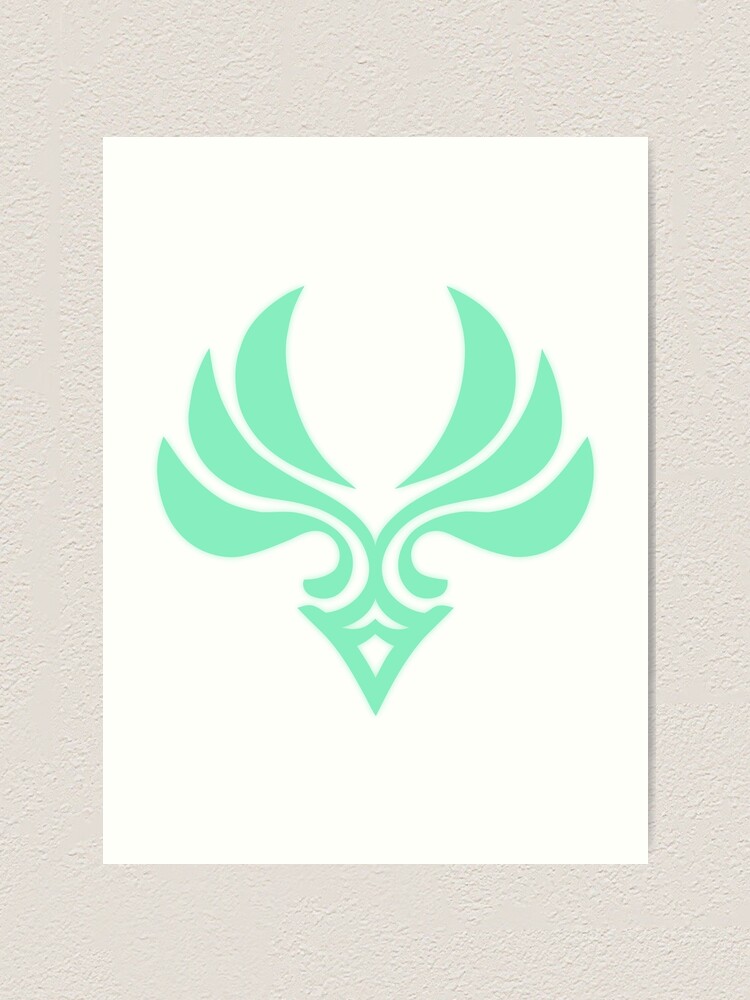 "Genshin Impact - Anemo" Art Print for Sale by nintendino | Redbubble