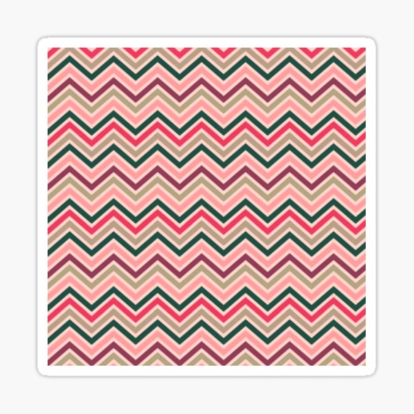 "Mountain Wave Geometric Line Pattern" Sticker for Sale by adityanik ...