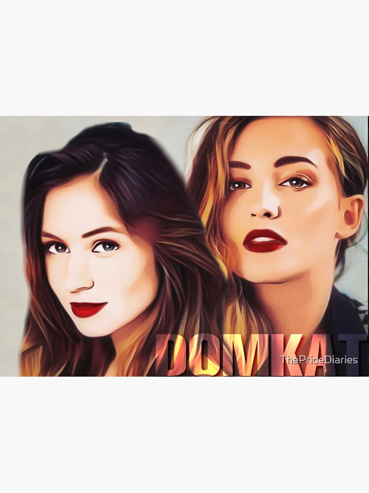 "Domkat" Sticker for Sale by ThePrideDiaries | Redbubble