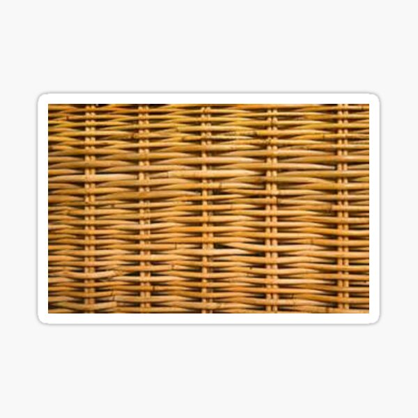 "Basket Weave" Sticker by misskris766 | Redbubble