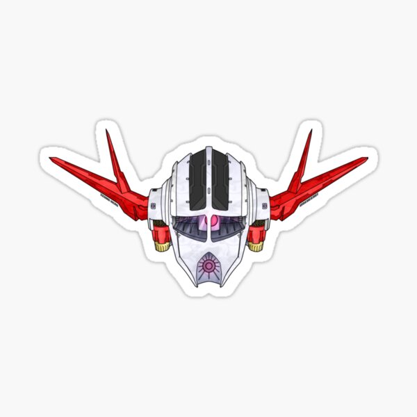 "Perfect Zeong Head - Classic Mecha Anime Art" Sticker for Sale by ...