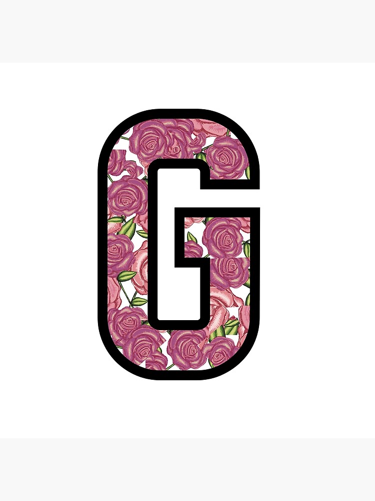 Letra G Rosa Letra G Para La Personalización