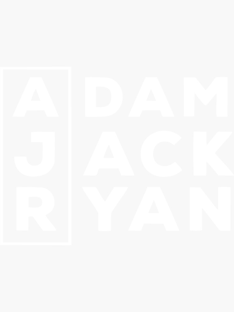 "BEST SELLER - Ajr Band Logo Merchandise" Sticker by roseaugaz | Redbubble