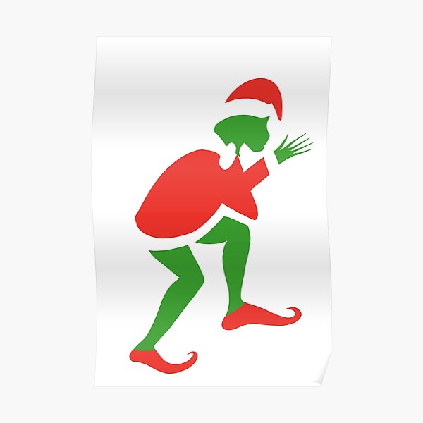 "The Grinch Dragon" Poster for Sale by lenamur | Redbubble