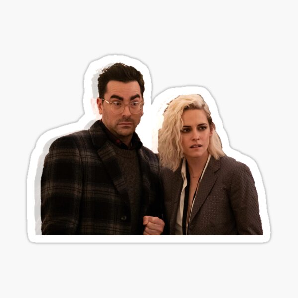 "Happiest Season - Kristen Stewart and Dan Levy" Sticker for Sale by ...