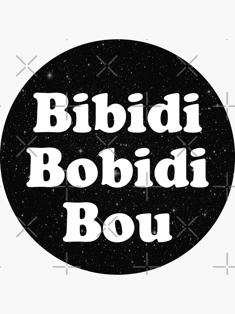Sticker « bibidi », par MelleNora | Redbubble