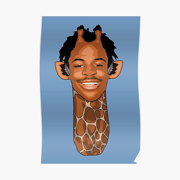 "Ja Raffe / Ja Morant" Poster by Clarkrd2 | Redbubble