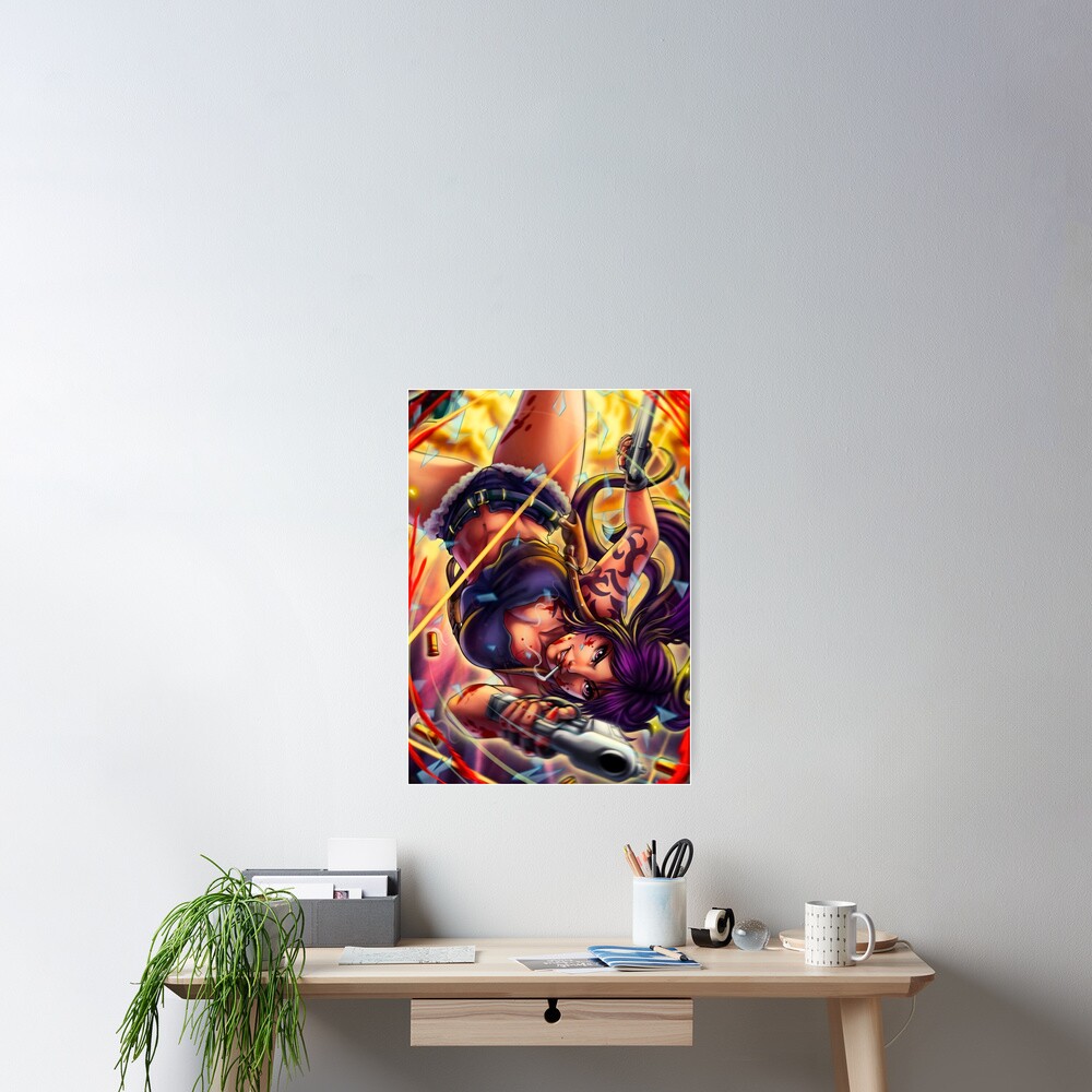 "Black Lagoon Revy" Poster by terpres | Redbubble