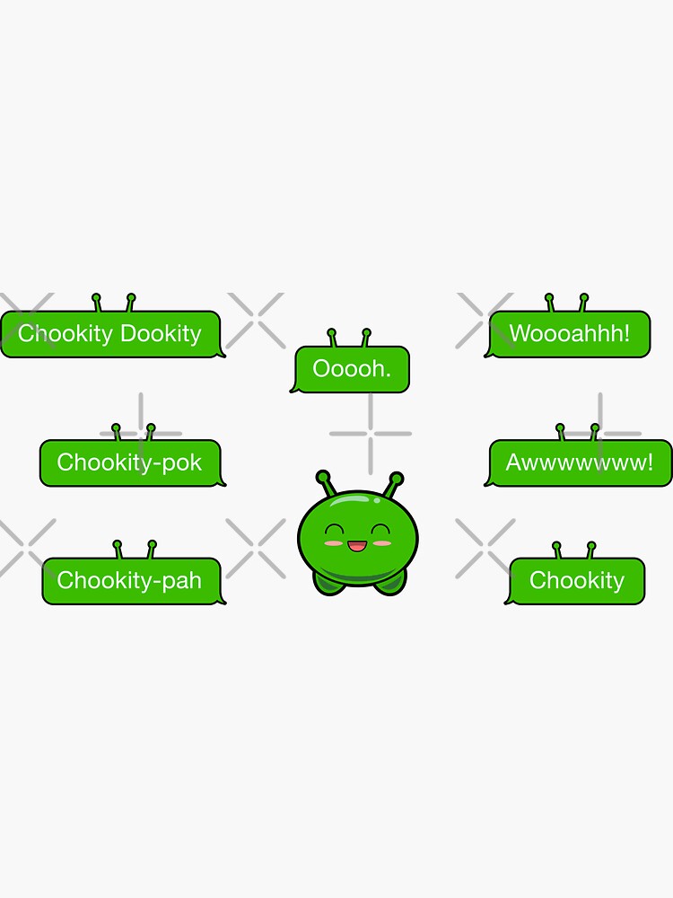 "Final Space Mooncake Quotes Pack Fan Art" Sticker for Sale by ...