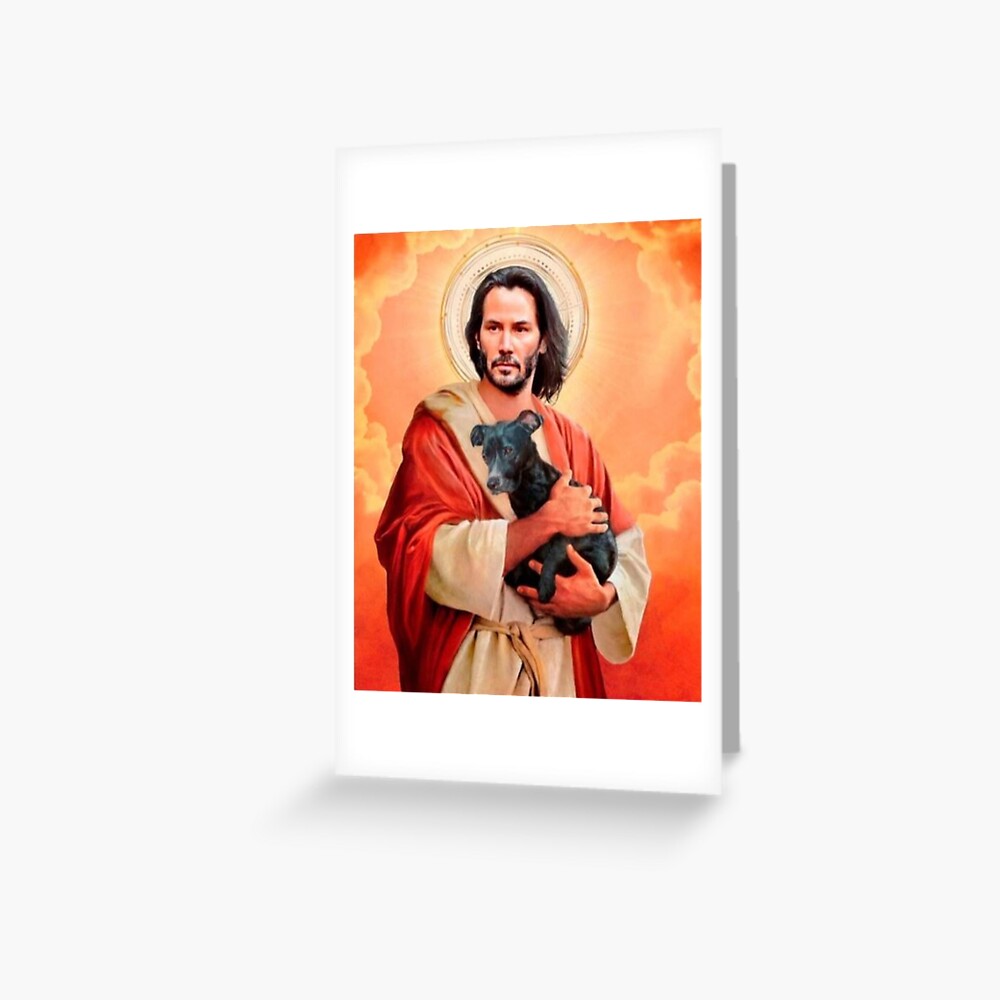 "KEANU REEVES 1F" Greeting Card for Sale by johispent1977 | Redbubble