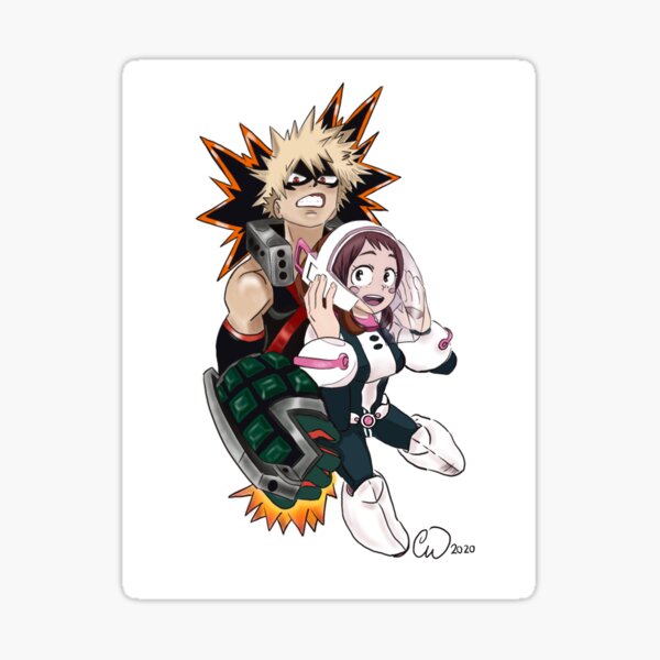 "Kacchako " Sticker for Sale by KComics | Redbubble