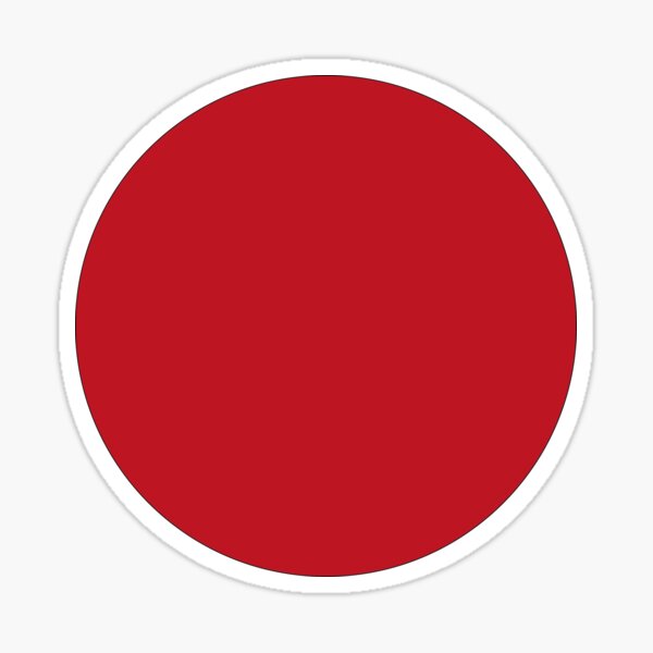 "Red Dot" Sticker for Sale by Garmsy | Redbubble
