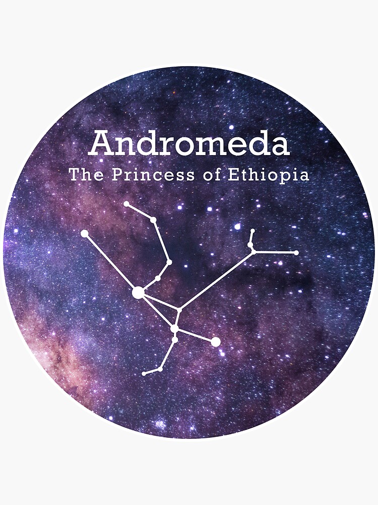 "Andromeda Constellation" Sticker for Sale by Sophie Earl | Redbubble