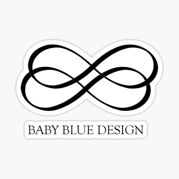 "Baby Blue Design Logo" Sticker for Sale by BabyBlueDesign | Redbubble