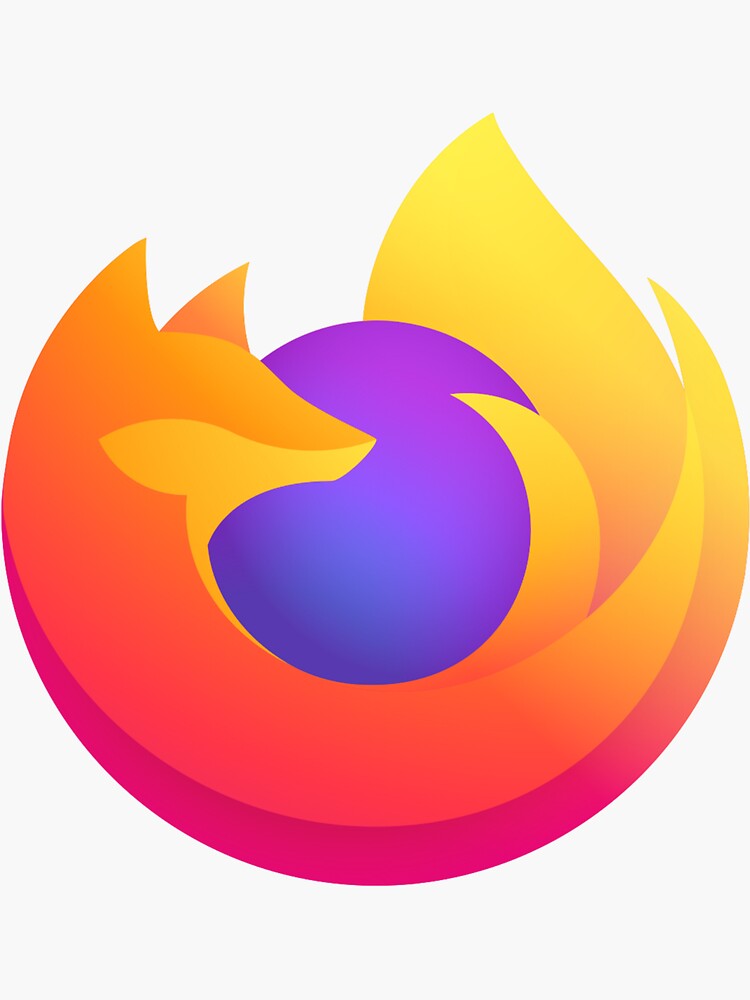 "BEST TO BUY - Mozilla Firefox Logo" Sticker by garrettgaz | Redbubble
