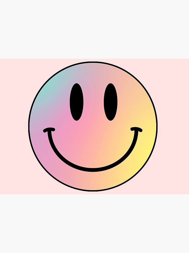 "pastel smiley face :)" Poster by cedougherty | Redbubble