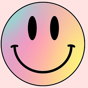 "pastel smiley face :)" Poster for Sale by Claire Dougherty | Redbubble