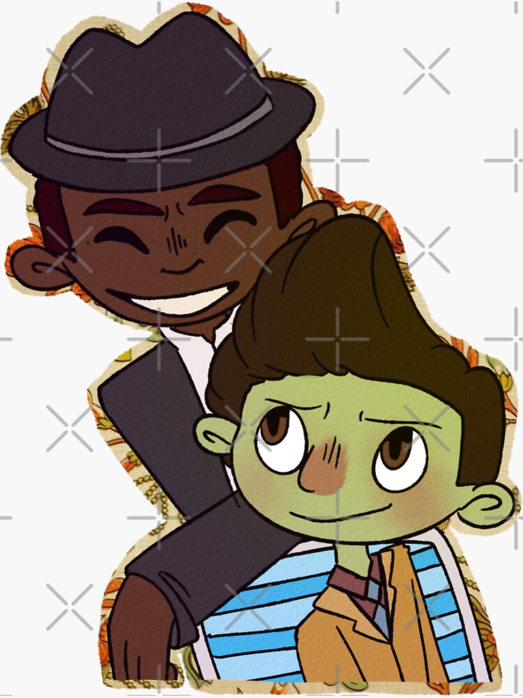 "Sam and Morris Psychonauts 2" Sticker by memphis-baines | Redbubble