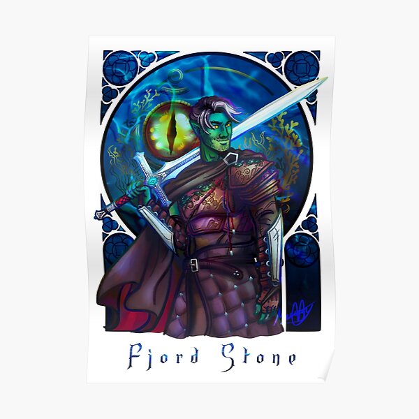 Fjord Stone Posters | Redbubble