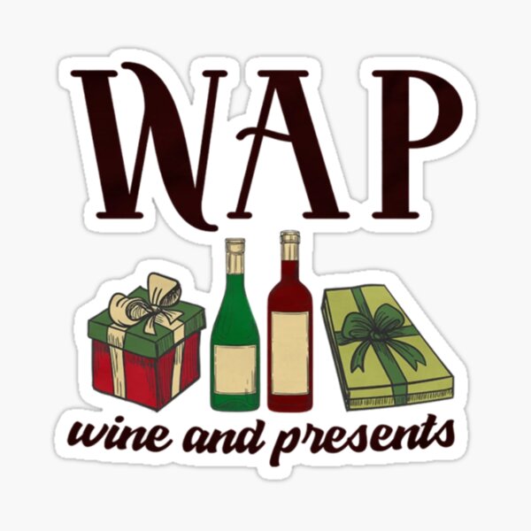 "WAP" Sticker by jordan5L | Redbubble