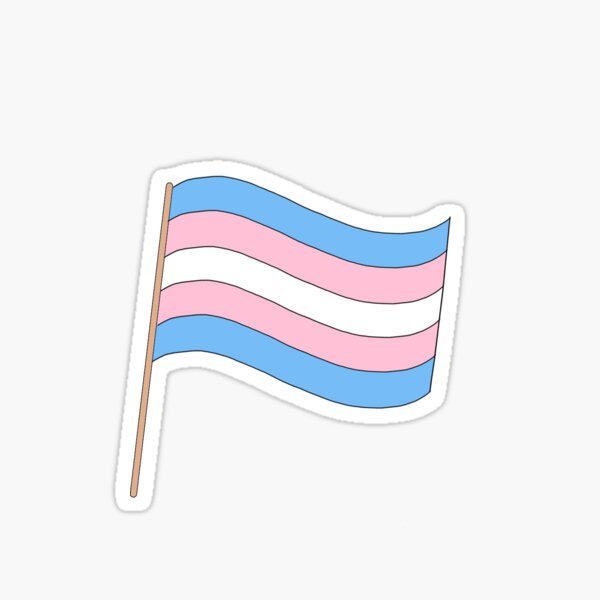 "trans pride flag" Sticker by peachlilypng | Redbubble