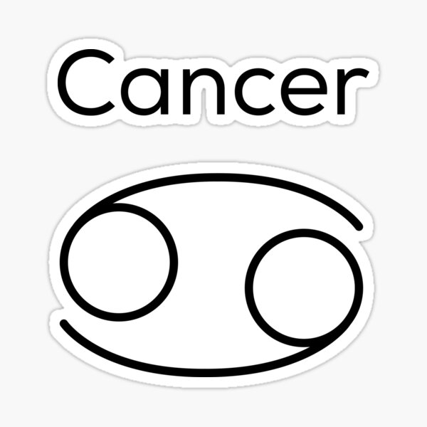 "Zodiac Sign Cancer star sign" Sticker by AO-IIEA | Redbubble