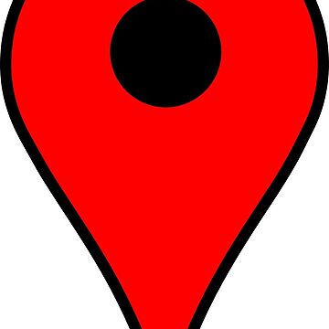"Location Pin" Sticker for Sale by ajshulman11 | Redbubble