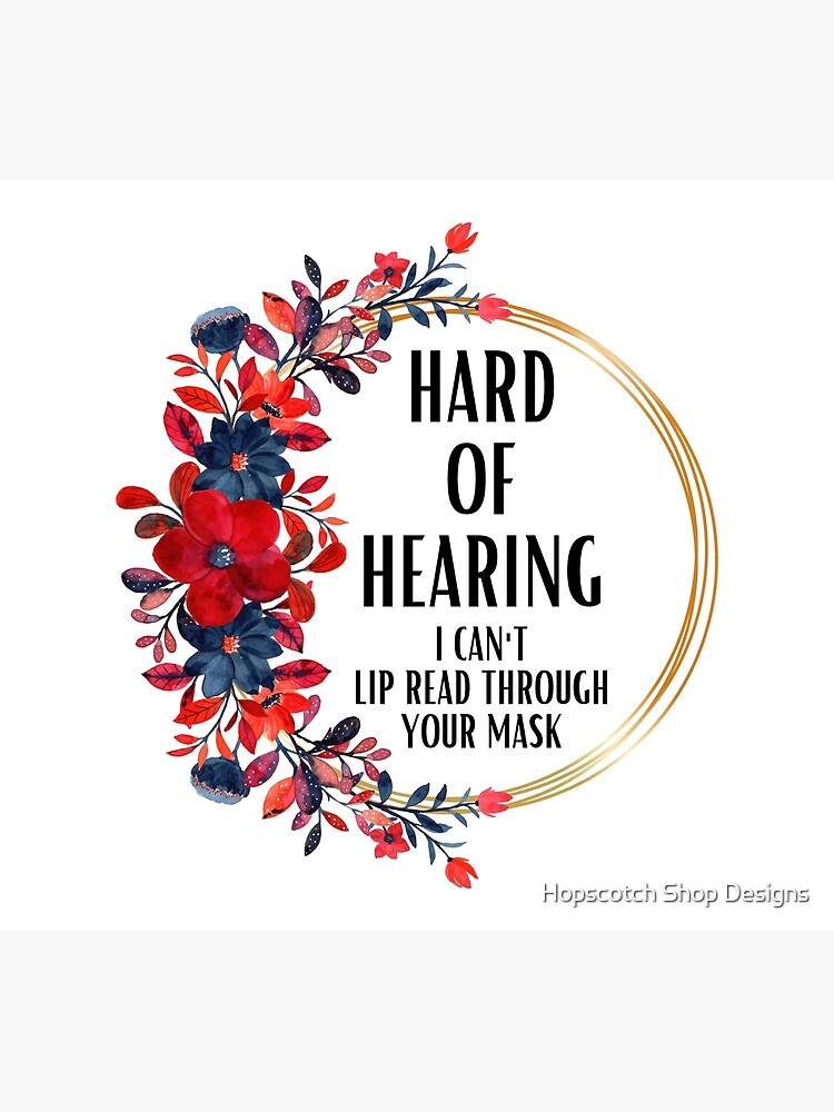 "Hard of Hearing Awareness Design for Lip Reading with Face Mask ...