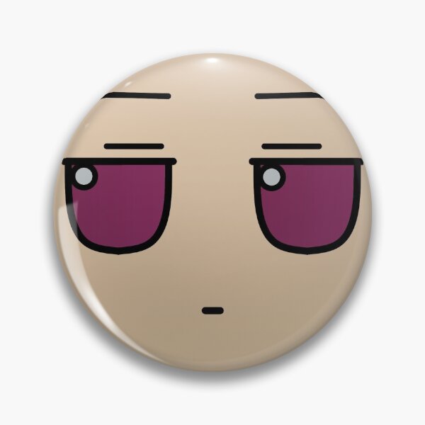 "Reimu Fumo Face" Pin for Sale by viedogaems | Redbubble